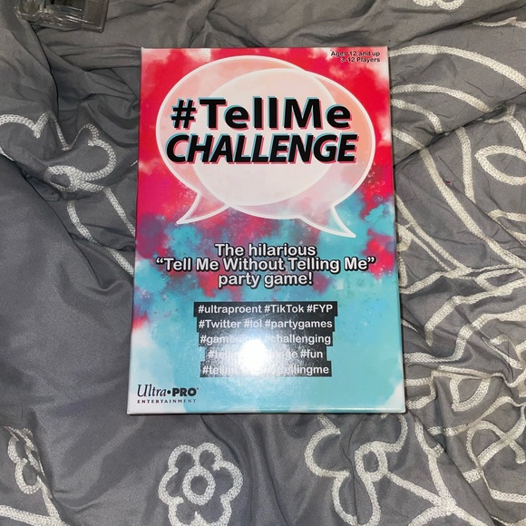 Games | Nwt Tell Me Challenge Board Game | Poshmark
